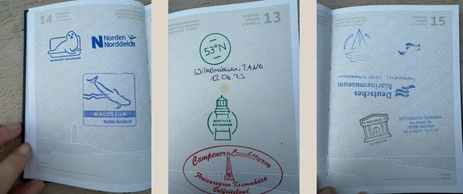 Hauptgewinne 2024 für Stempel-Sammler verlost - Nordsee-Reisepass
